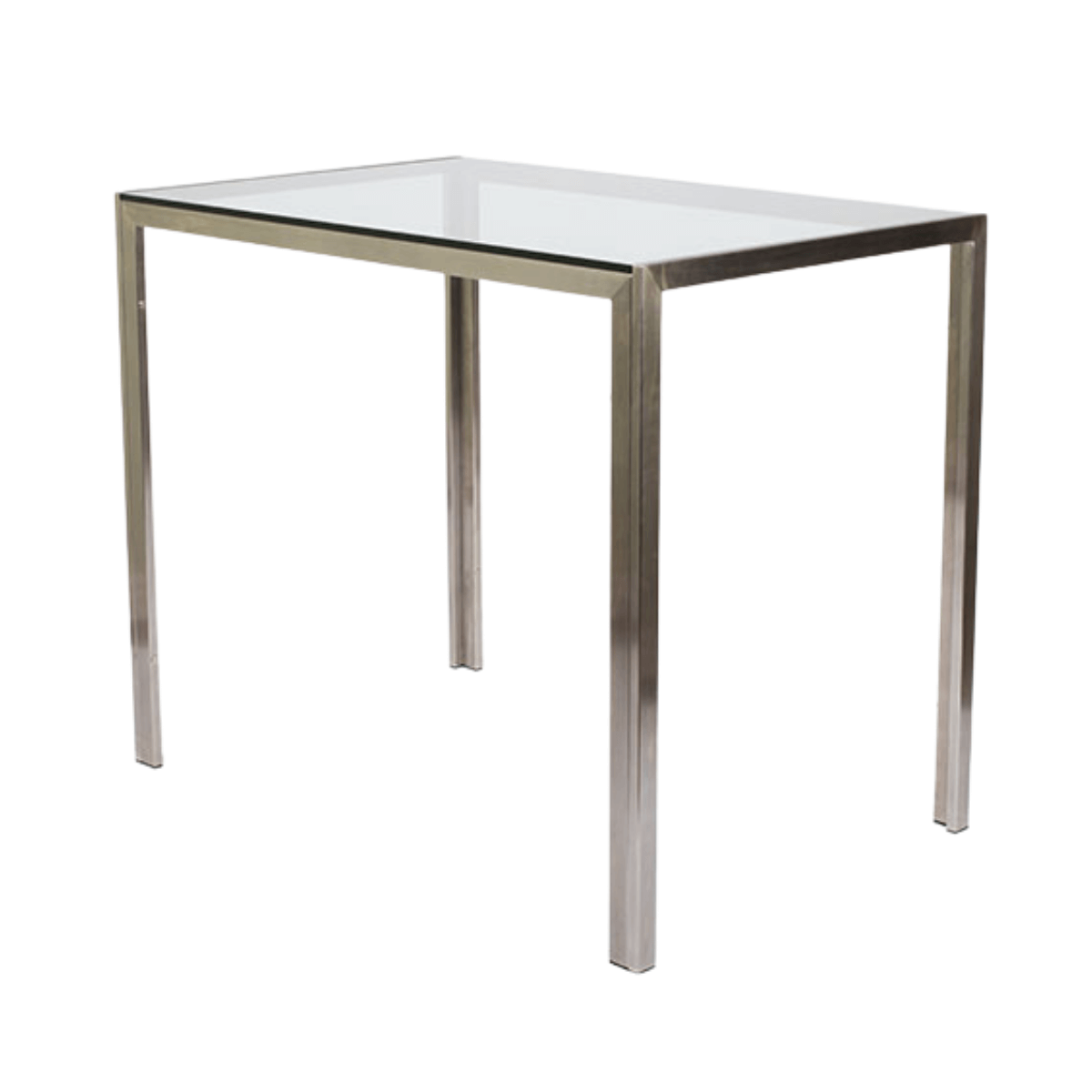 Chad Table - Glass Dining, Counter and Bar Table