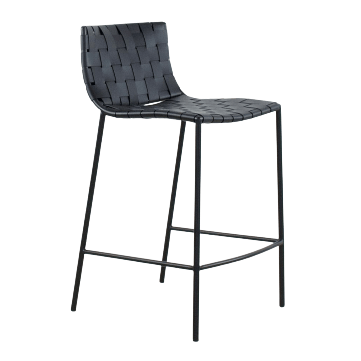 Titus Stool - Leather Strap Stool